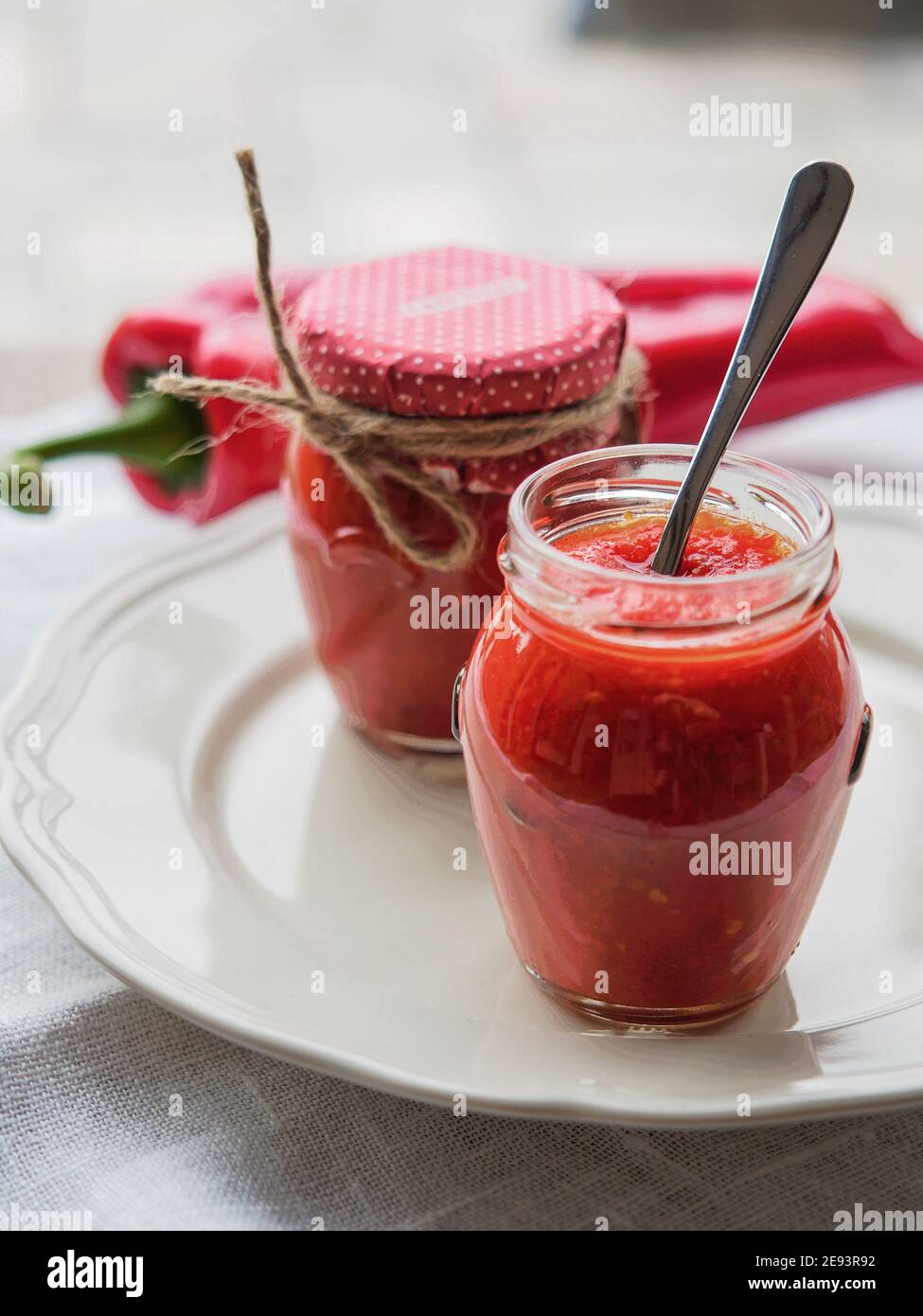 Appetizer ajvar hi-res stock photography and images - Alamy