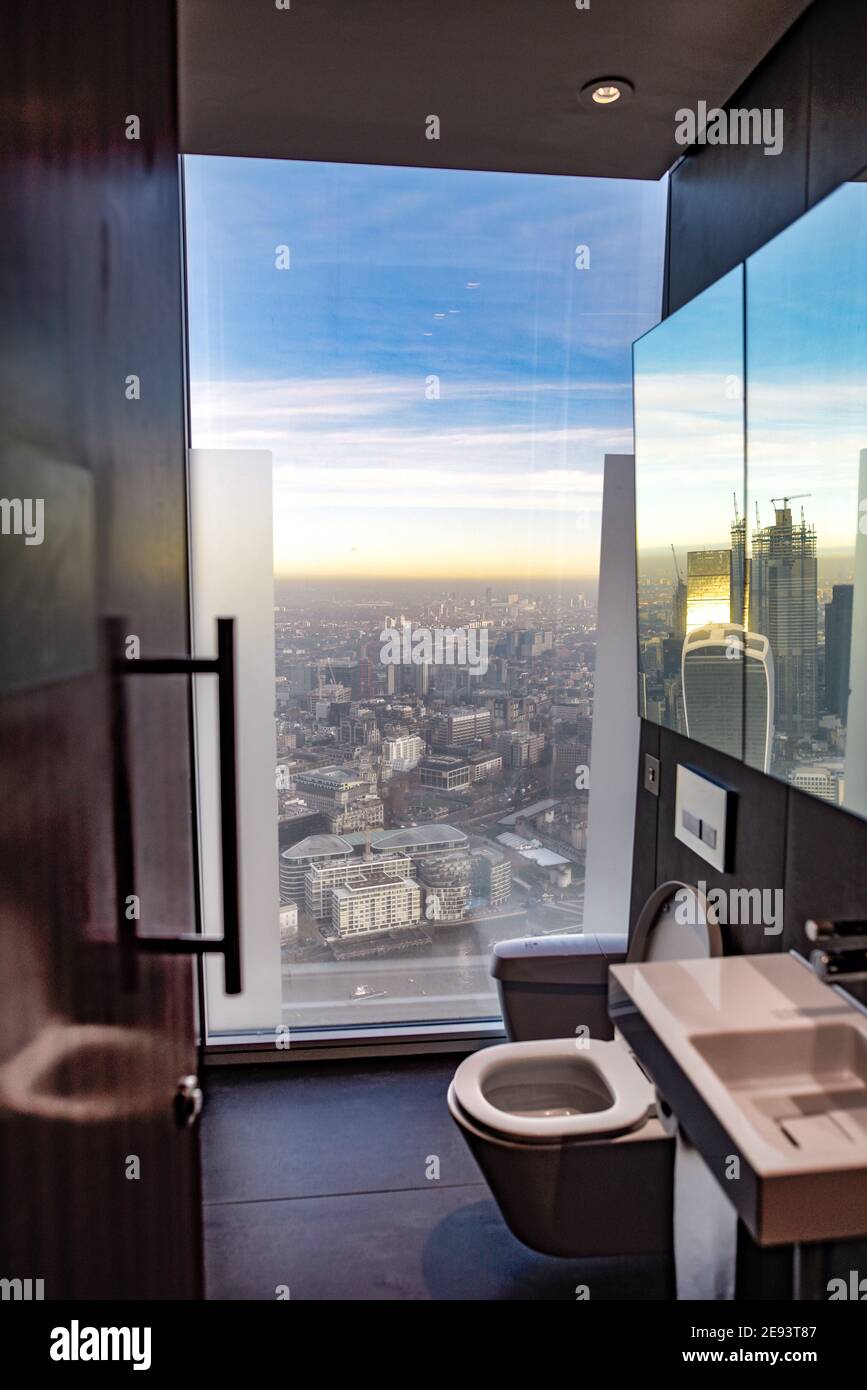 The Shard View Toilets