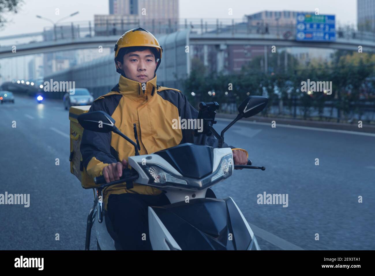 Indian takeaway delivery hi-res stock photography and images - Alamy
