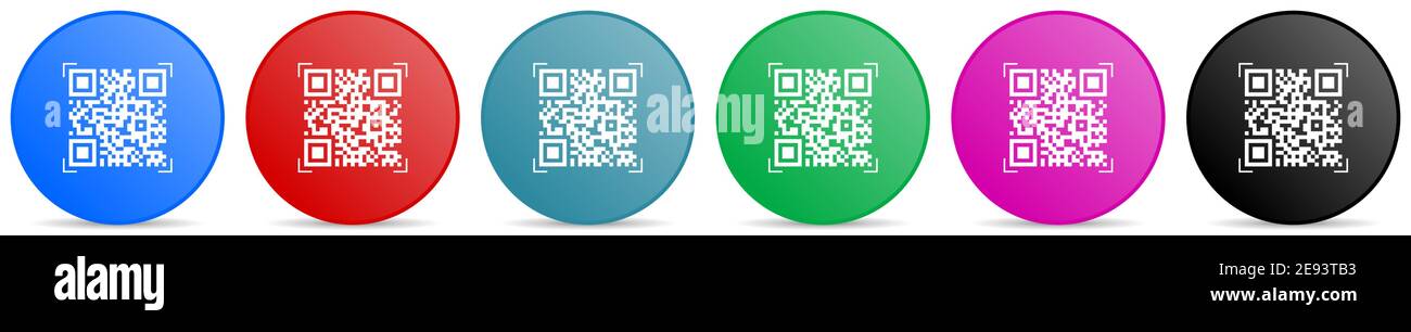 Qr code shopping logo hi-res stock photography and images - Alamy