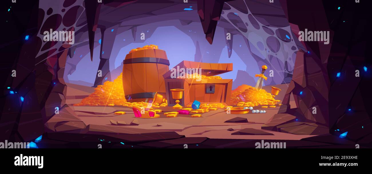 Gold Treasure Cave High Resolution Stock Photography and Images - Alamy