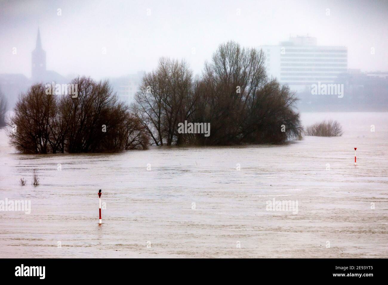 The rhine flood hi-res stock photography and images - Alamy