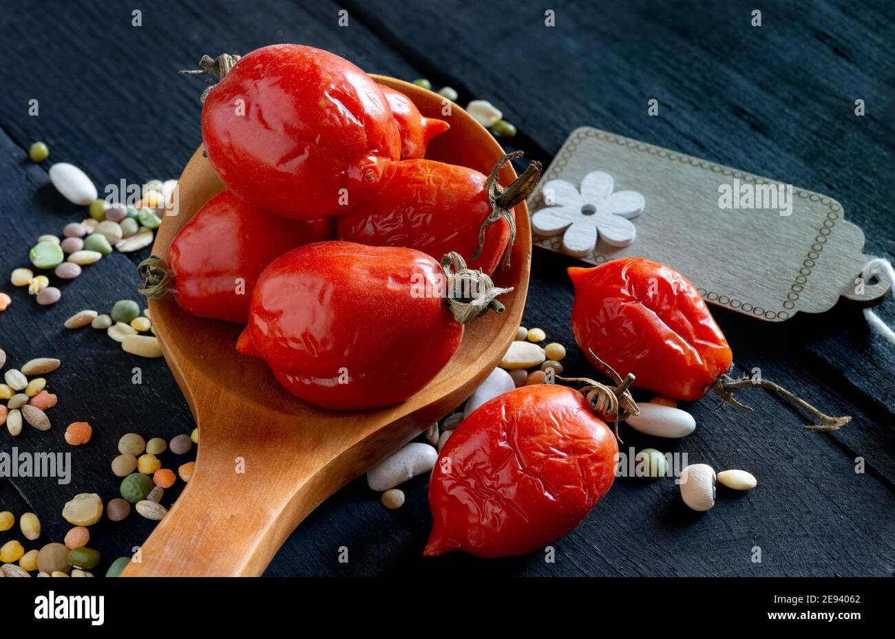 small tomatoes typical of the cultivation of the Neapolitan territory ...
