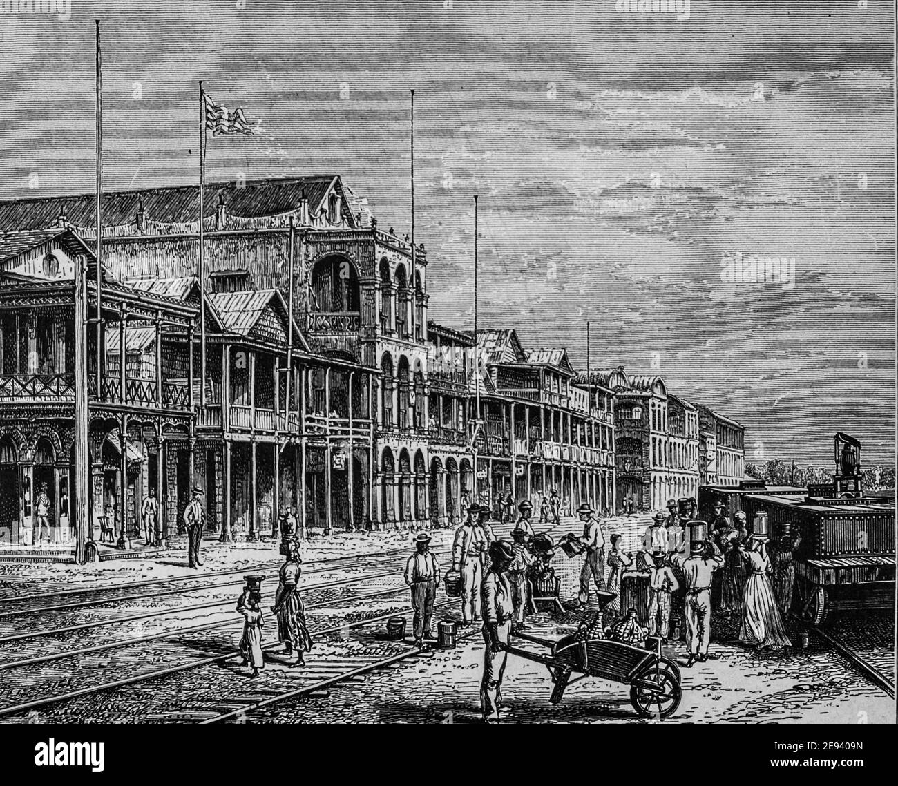 Colon blanc hi-res stock photography and images - Alamy