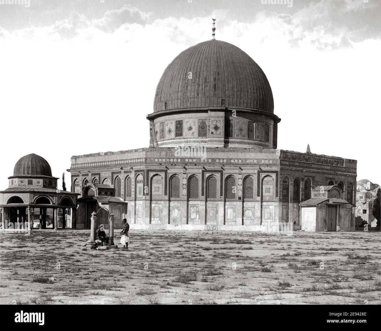 Late 19th century photograph - Al Aksa, Al Aqsa Mosque, Jerusalem ...