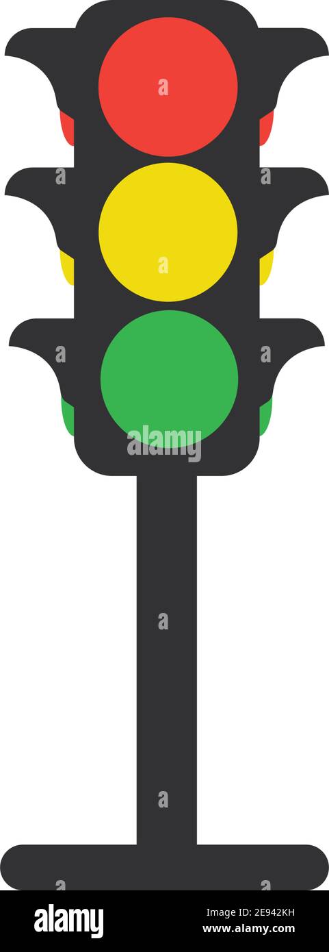 Traffic Light Icon Vector Design Template Traffic light signal - Vector ...
