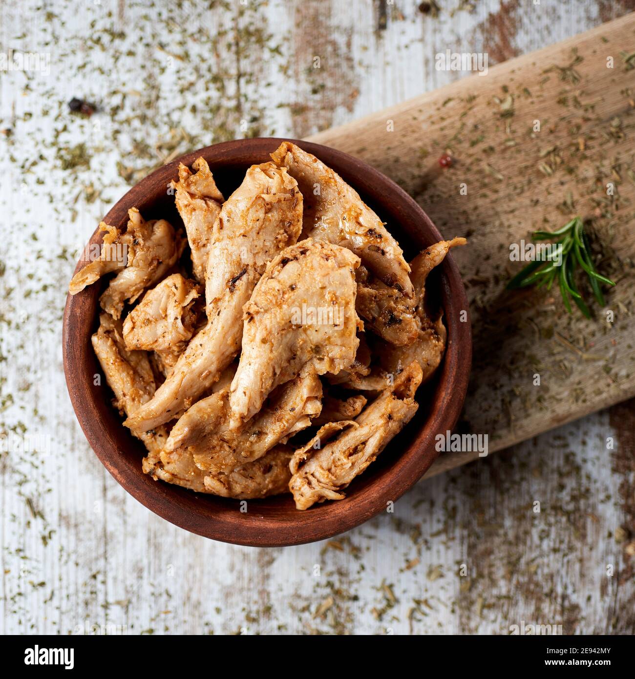 Mock chicken strips hi-res stock photography and images - Alamy
