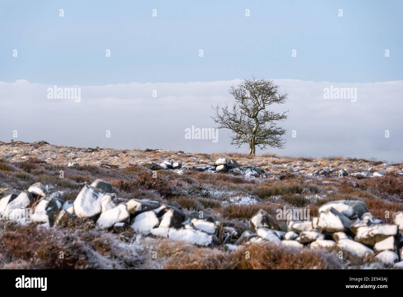 Moors covered in snow hi-res stock photography and images - Alamy