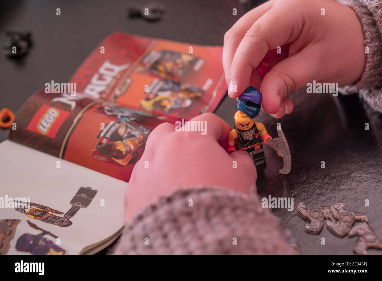 SANTA MARIA CAPUA VETERE, ITALY - Jan 30, 2021: Caserta, Italy, January ...