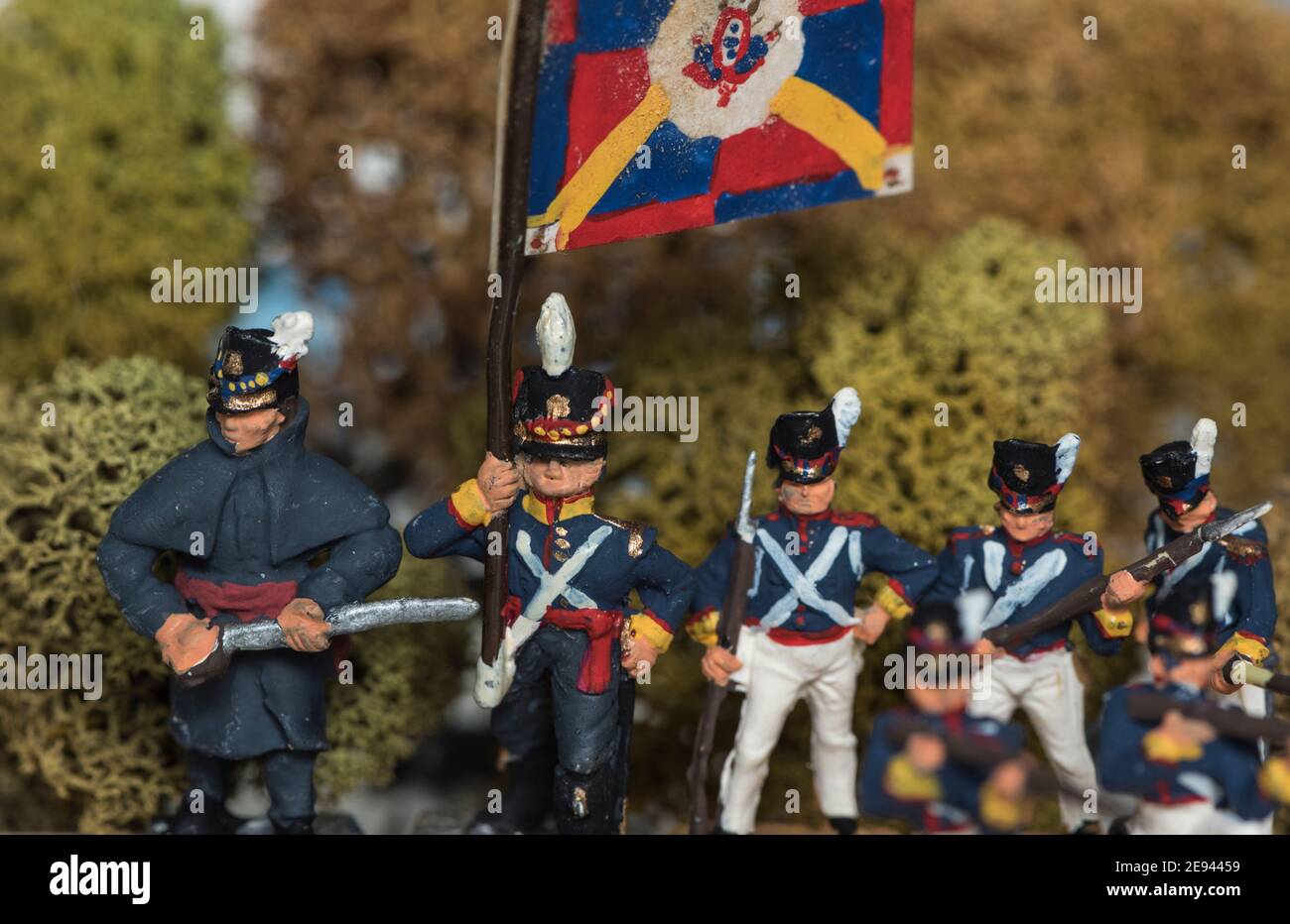 Line infantry ranks hi-res stock photography and images - Alamy
