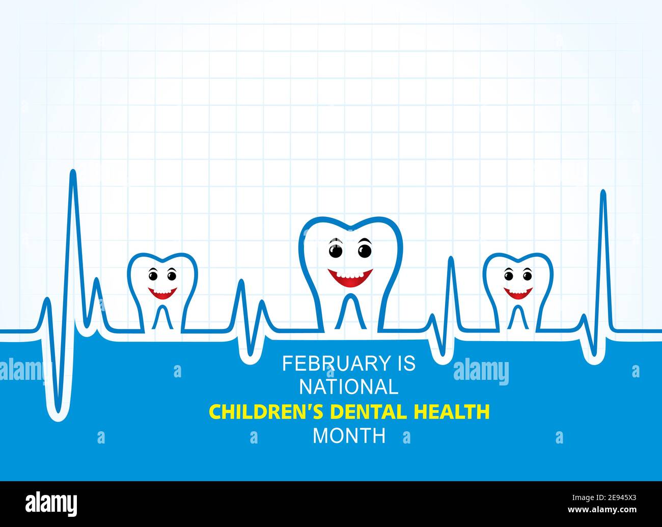 Annual dental hygiene Stock Vector Images - Alamy