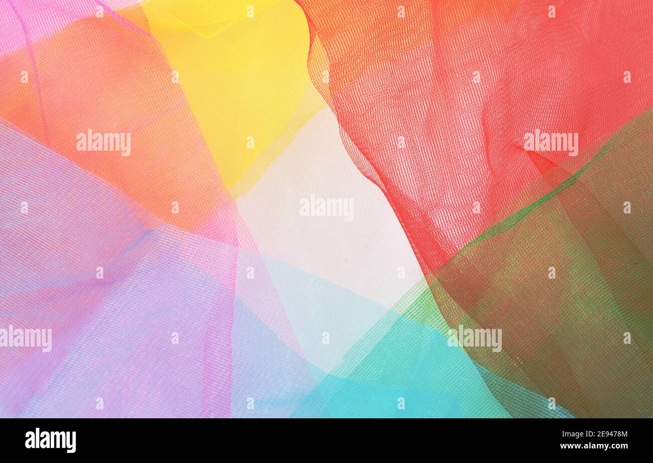 colorful fabric nylon background and texture Stock Photo - Alamy
