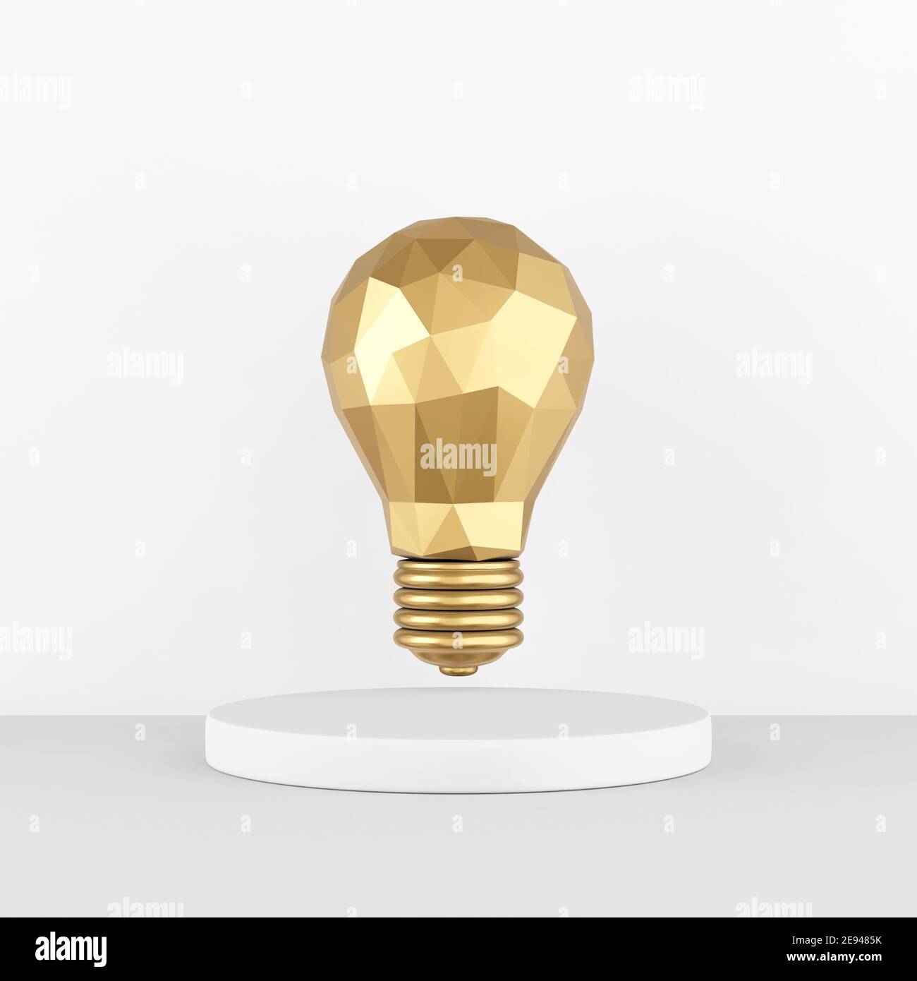 Low poly light bulb hi-res stock photography and images - Alamy