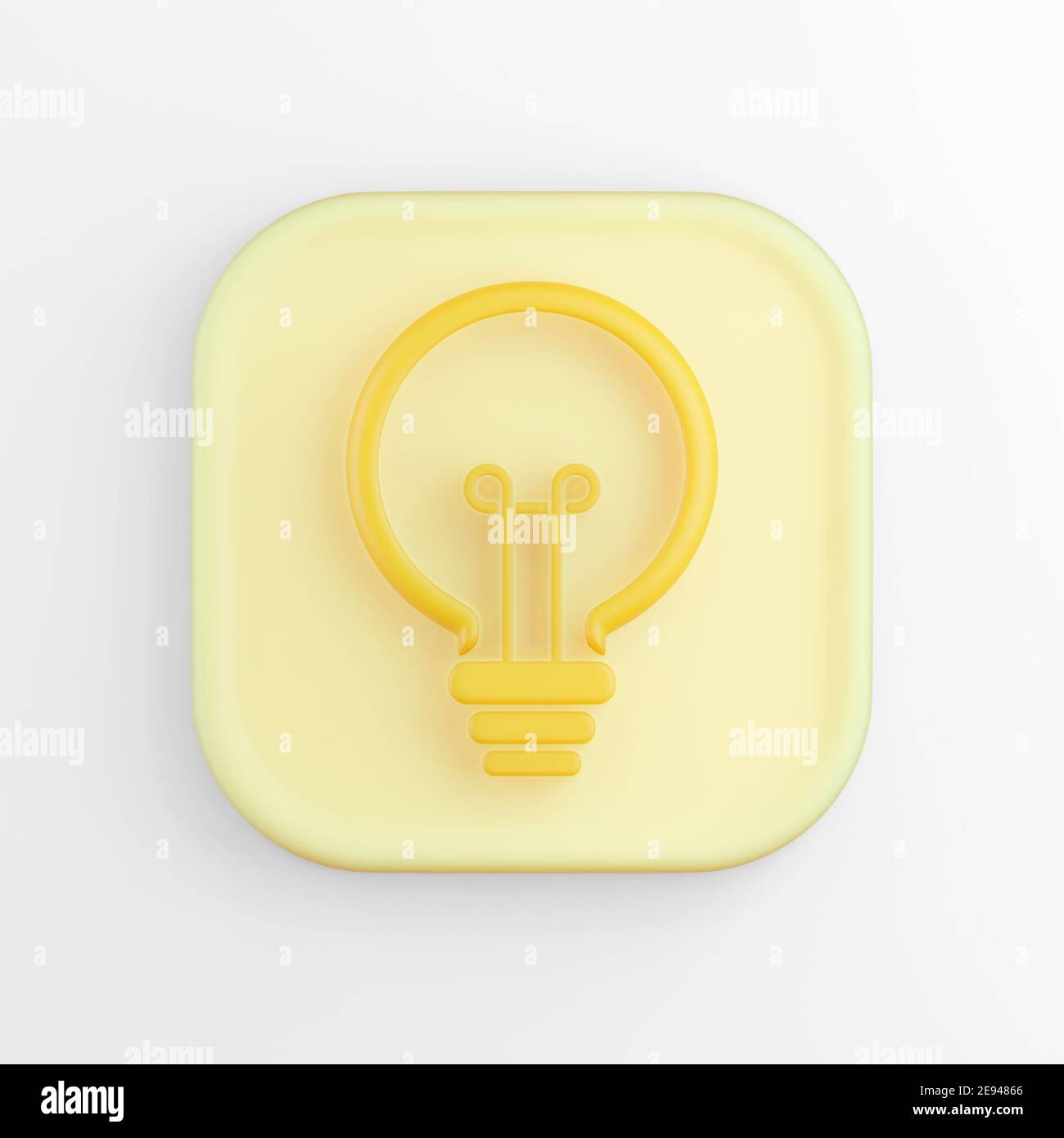 Innovation button square white hi-res stock photography and images - Alamy