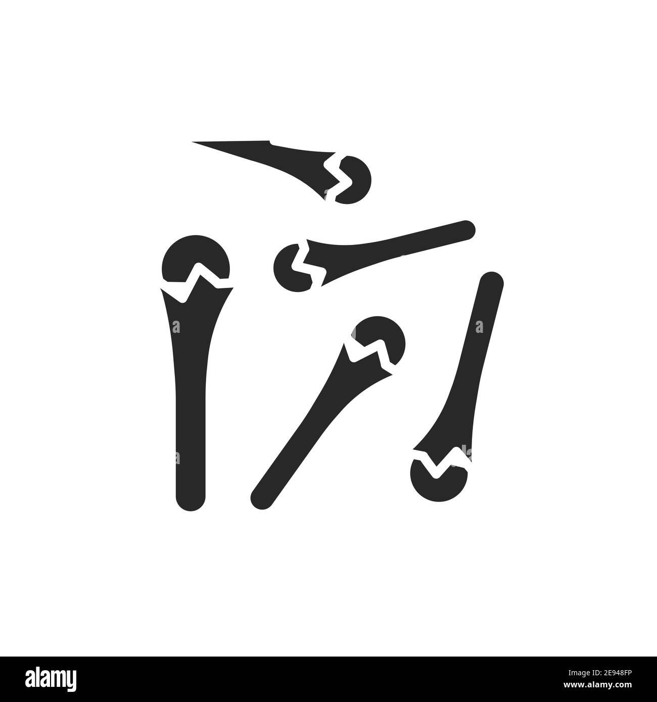 Cloves black glyph icon. Spices, seasoning. Vector illustration Stock ...