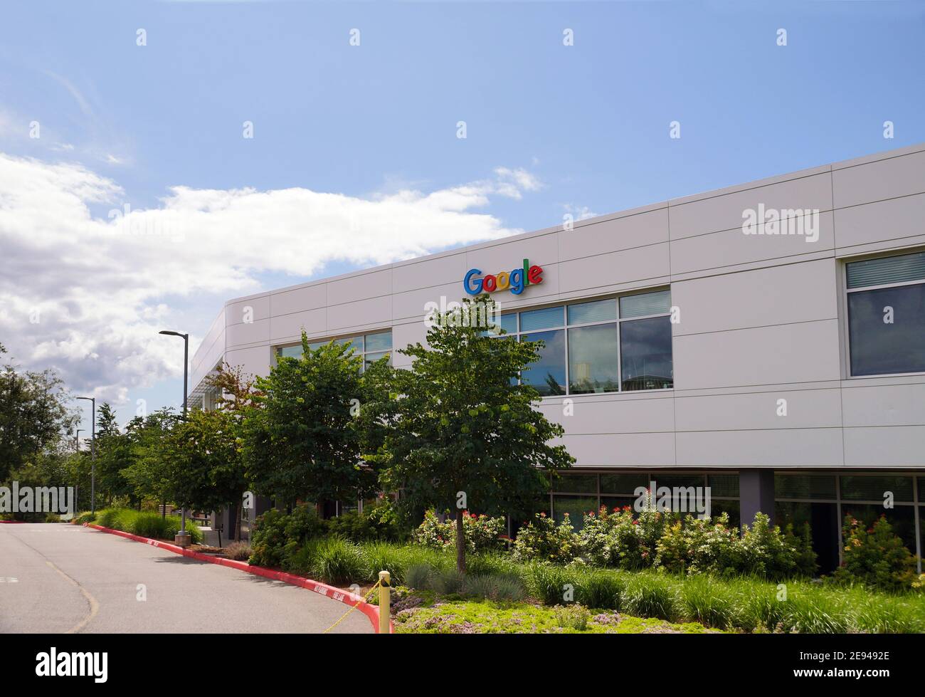Kirkland, Washington state. US. Part of the Google campus. Arrangement ...