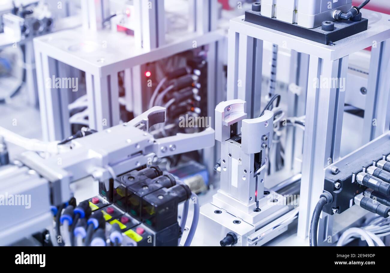 automatic machine tool in industrial manufacture factory,Smart factory ...