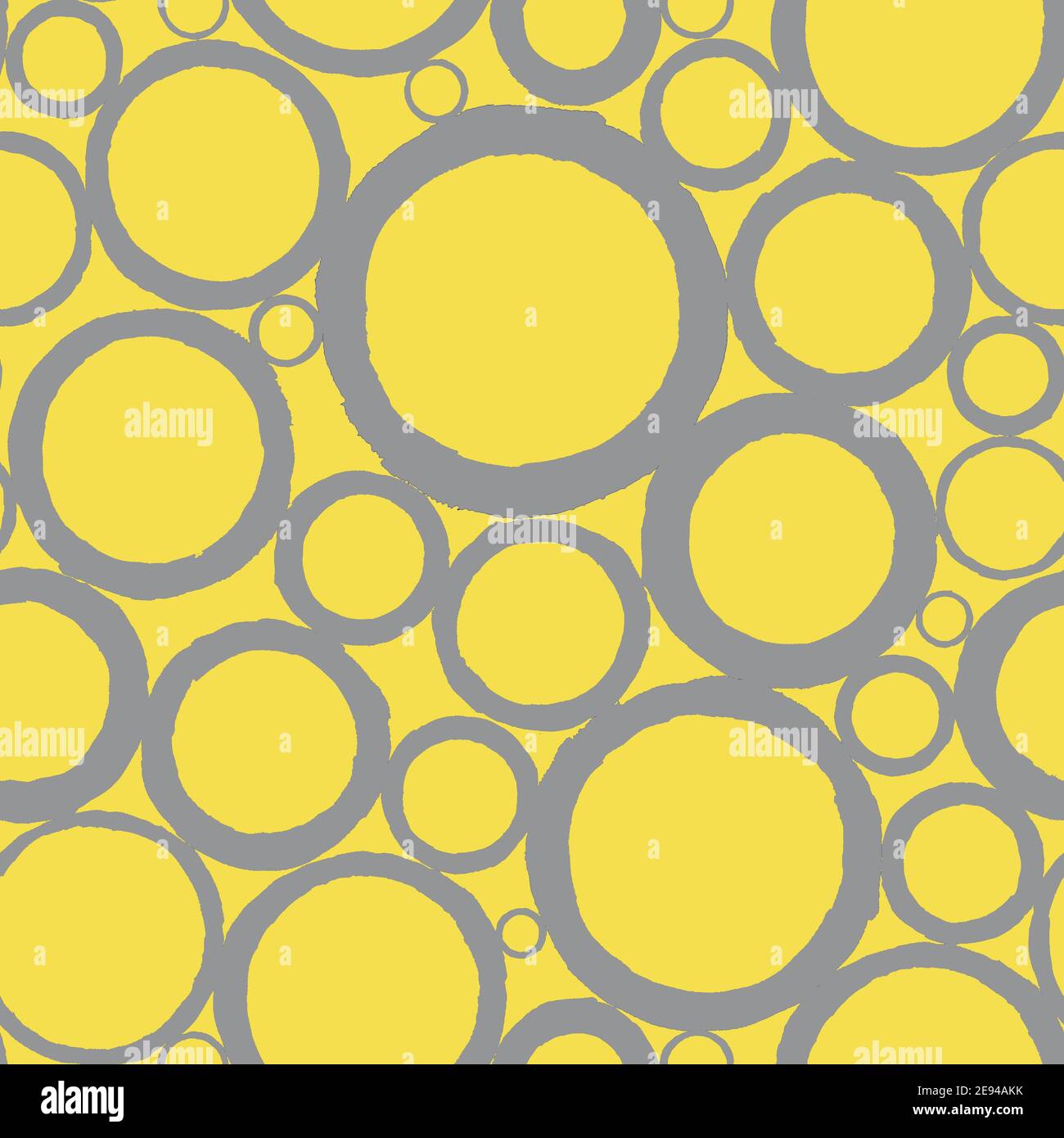 Abstract geometric modern seamless pattern. Hand drawn texture in grey ...