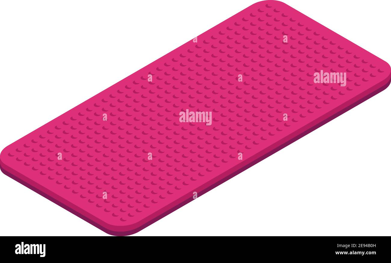 Relax mat icon. Isometric of relax mat vector icon for web design ...