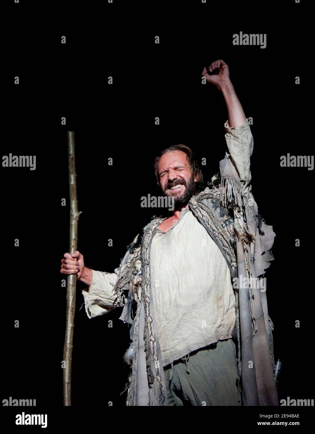 Ralph Fiennes (Prospero) in THE TEMPEST by Shakespeare at the Theatre ...