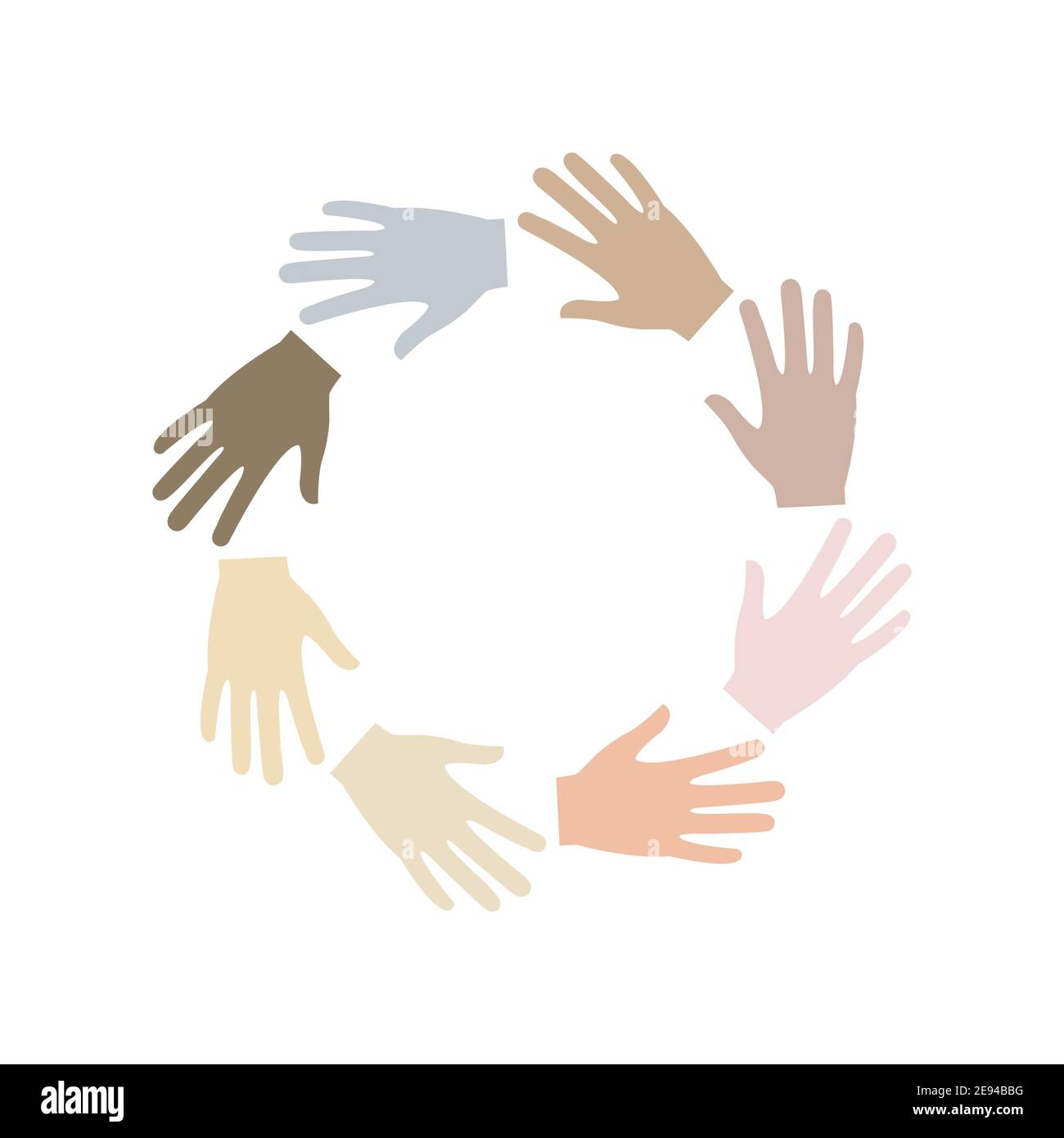 Images Of Diverse Hands Clipart