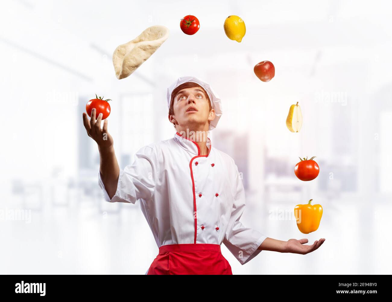 Juggler man food hi-res stock photography and images - Alamy