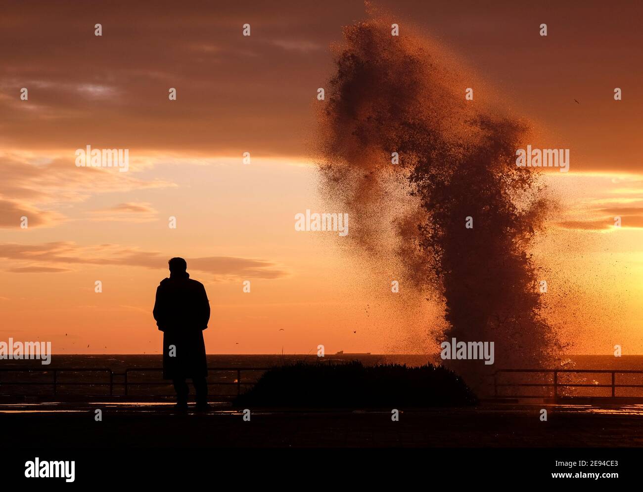 Southwest wind storm in the Bosphorus ,Istanbul,Turkey - stock photo ...