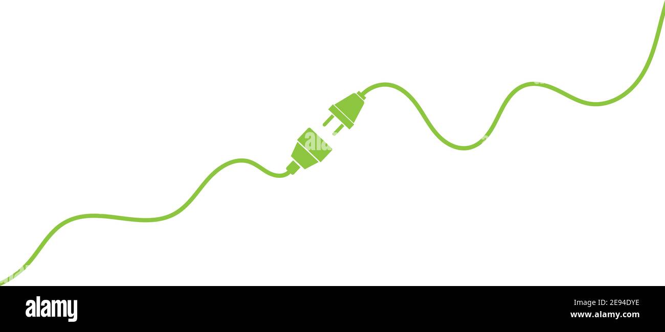 electric plug and outlet, pugging in or unplugging power cord vector ...