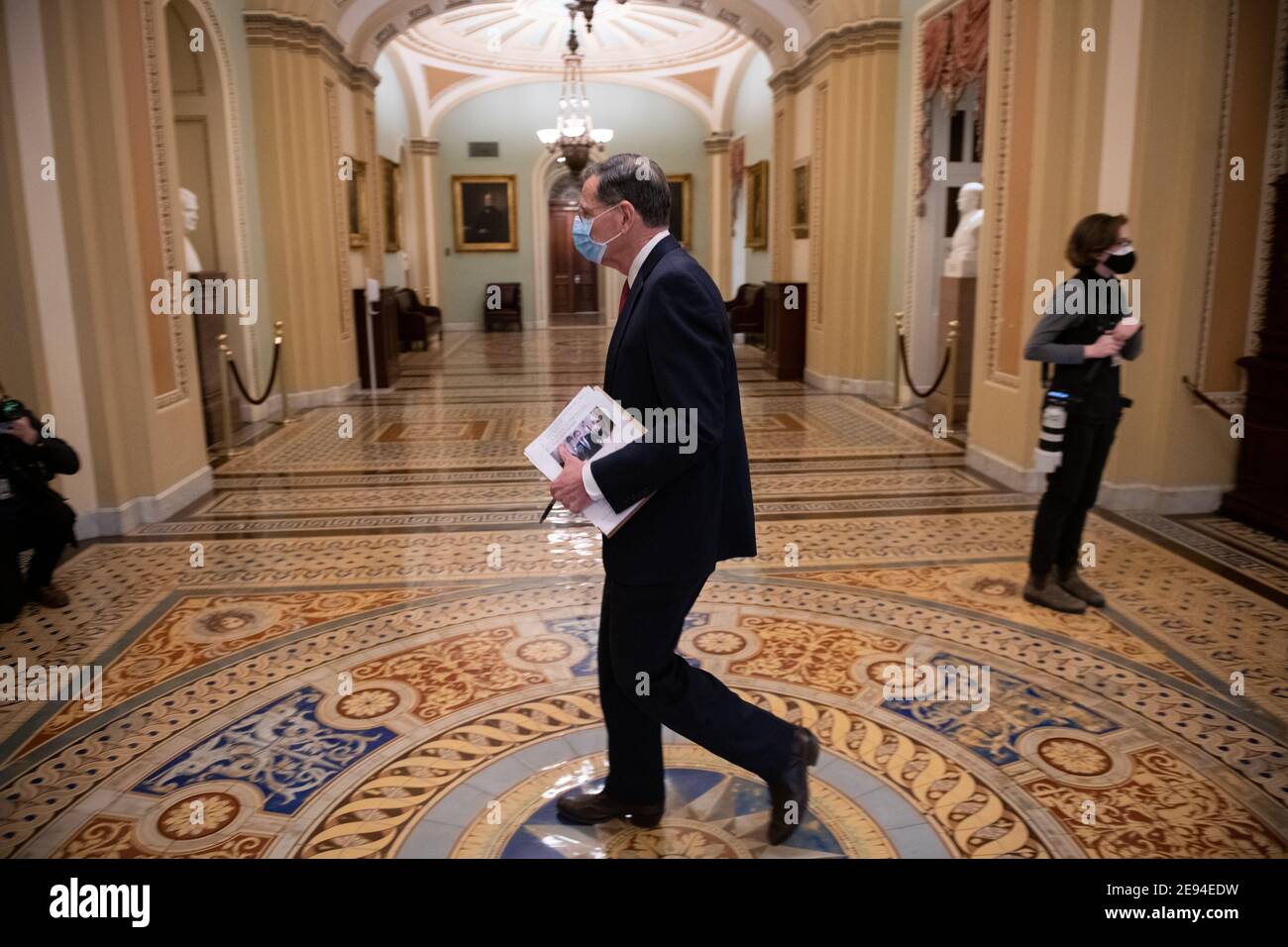 Senator John Barrasso (R-WY) at the U.S. Capitol, in Washington, D.C ...
