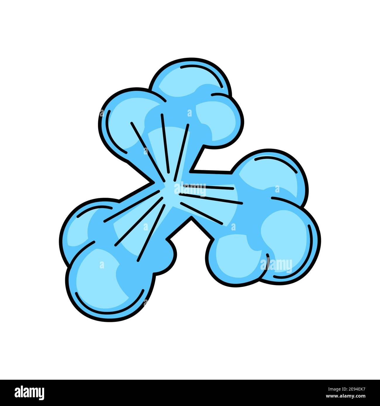 Illustration of cartoon explosion Stock Vector Image & Art - Alamy