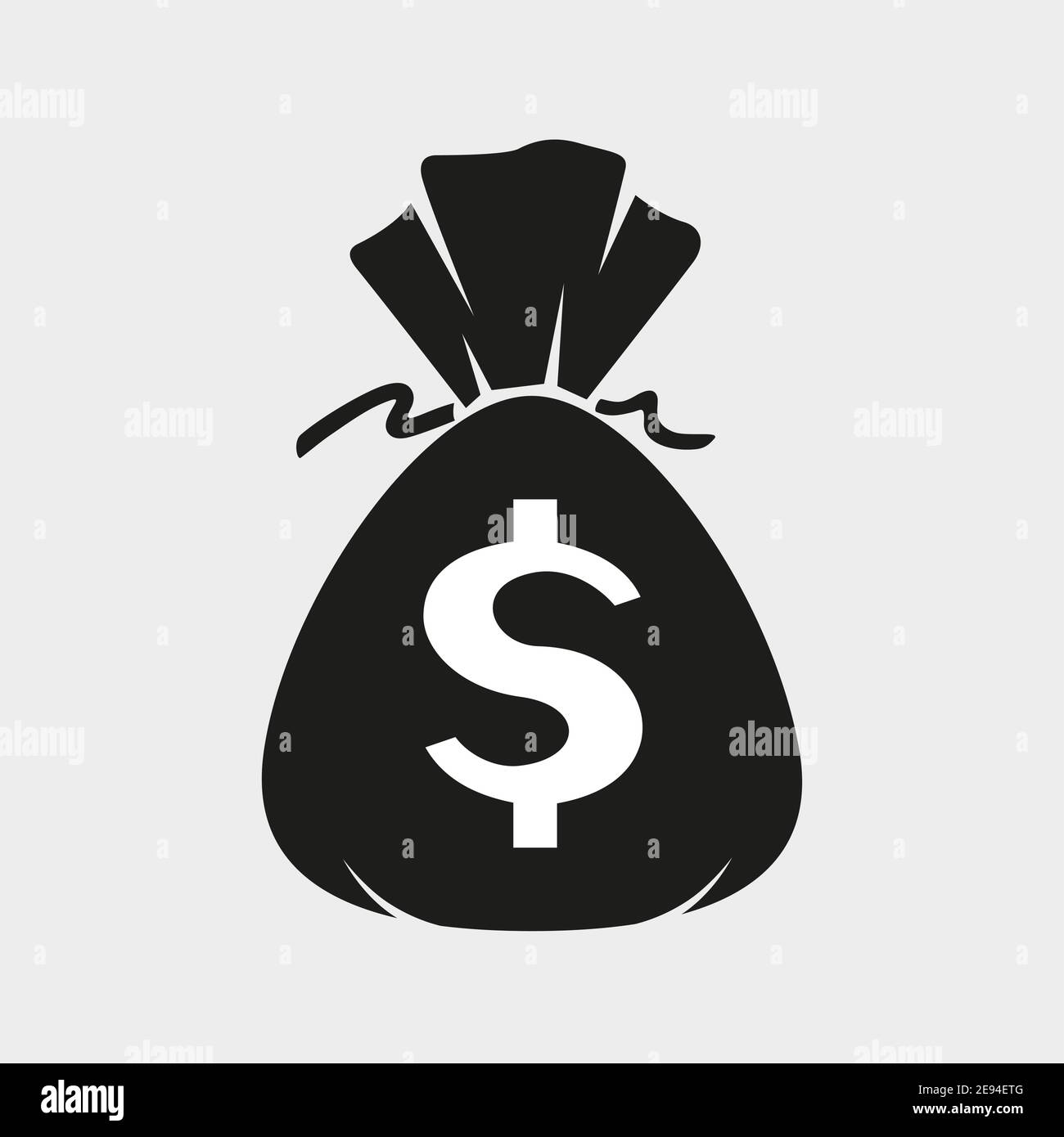 money bag sign symbol icon set Stock Vector Image & Art - Alamy