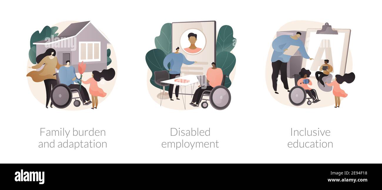 Social environment abstract concept vector illustrations Stock Vector ...