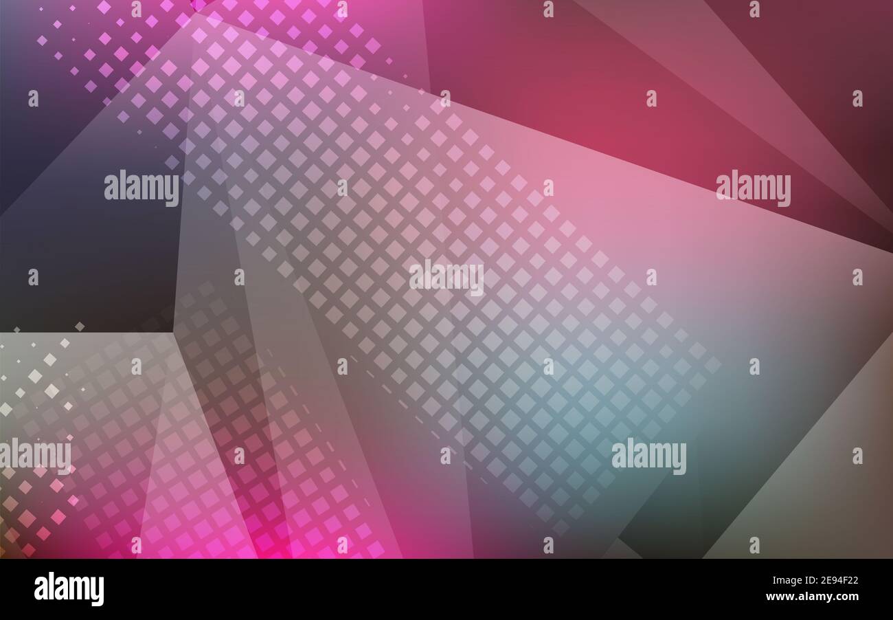 Abstract wide technology background with hexagons and gear wheels. Hi ...