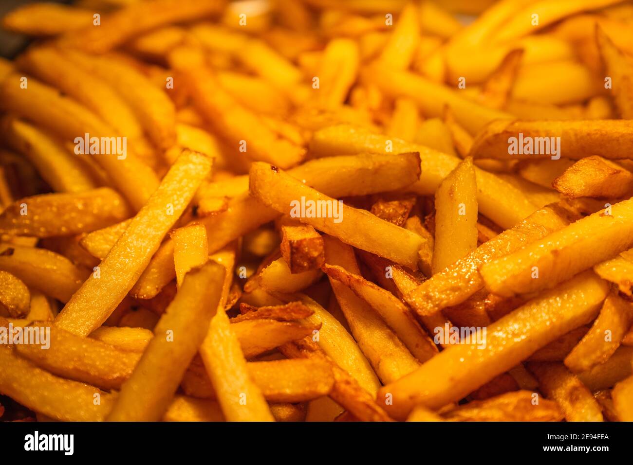 Close up of french fries potatoes background Stock Photo - Alamy