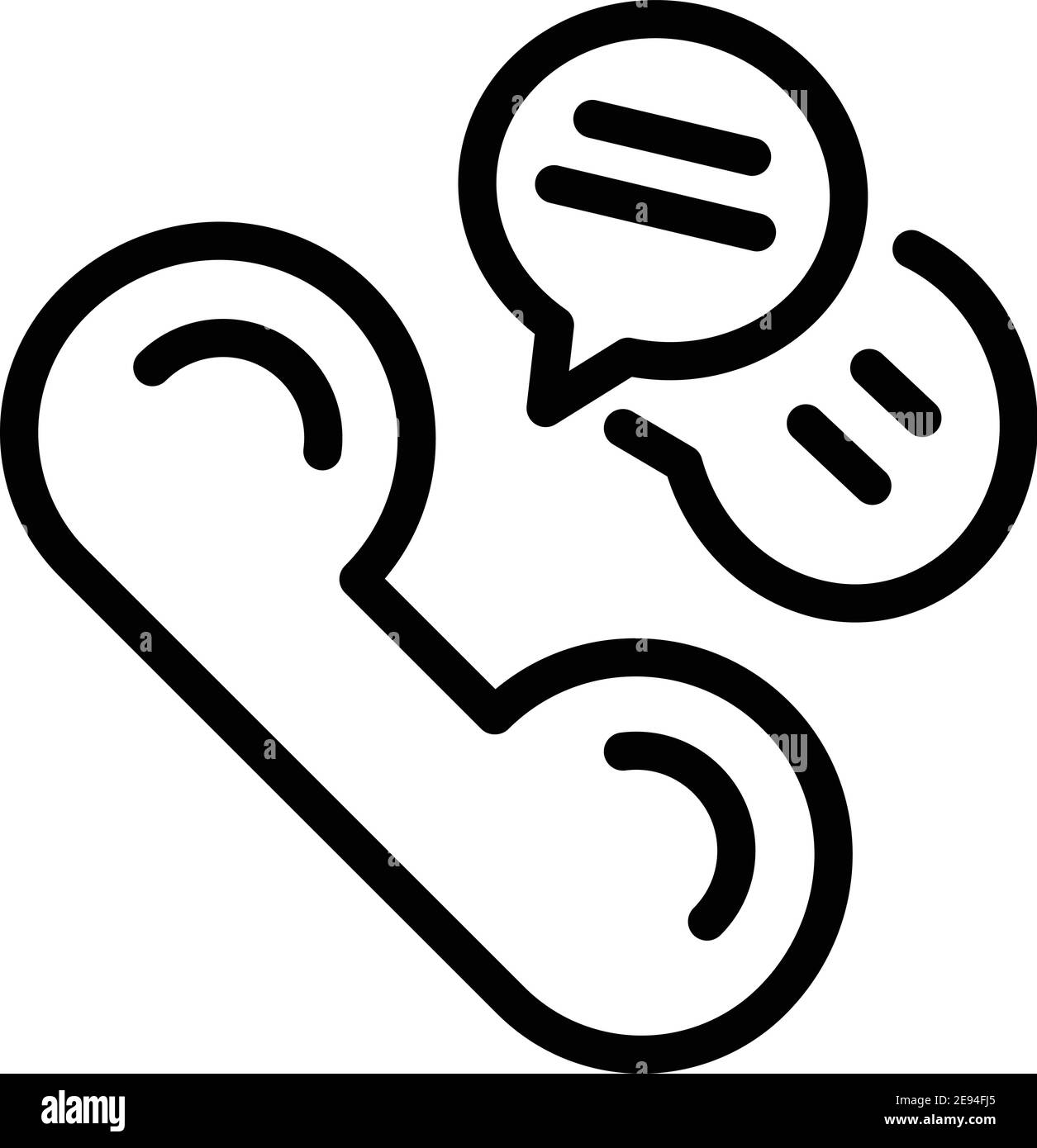 Advice tips icon. Outline advice tips vector icon for web design ...