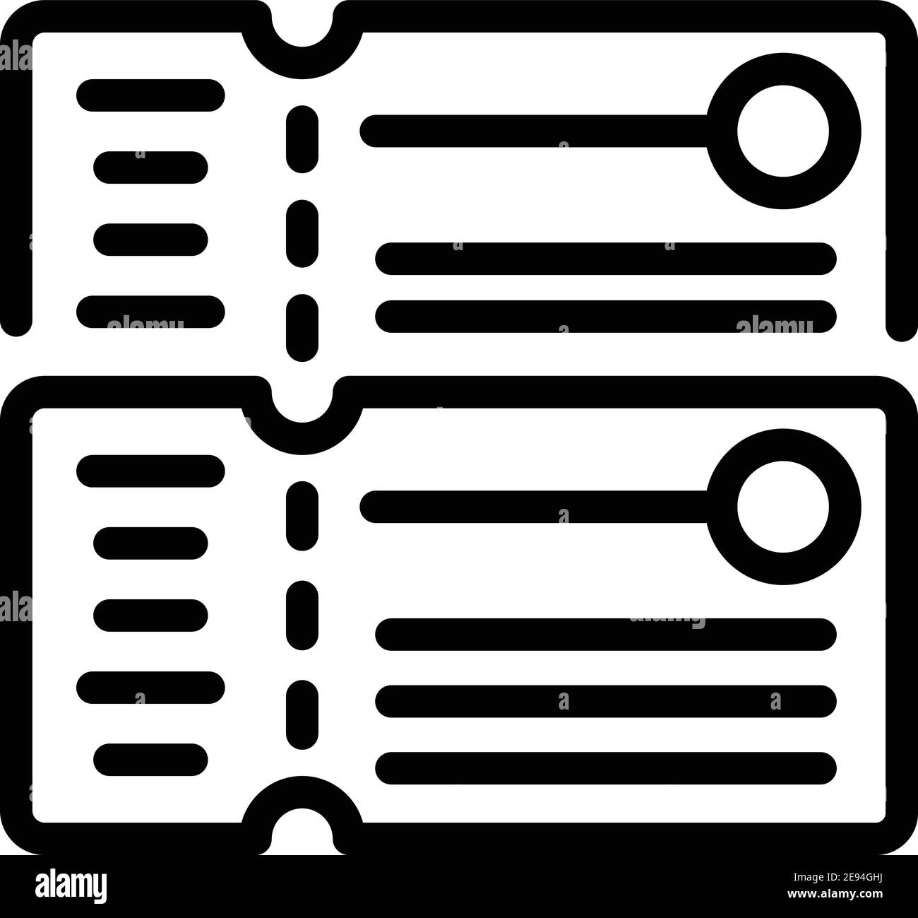 Book flight tickets icon. Outline book flight tickets vector icon for ...