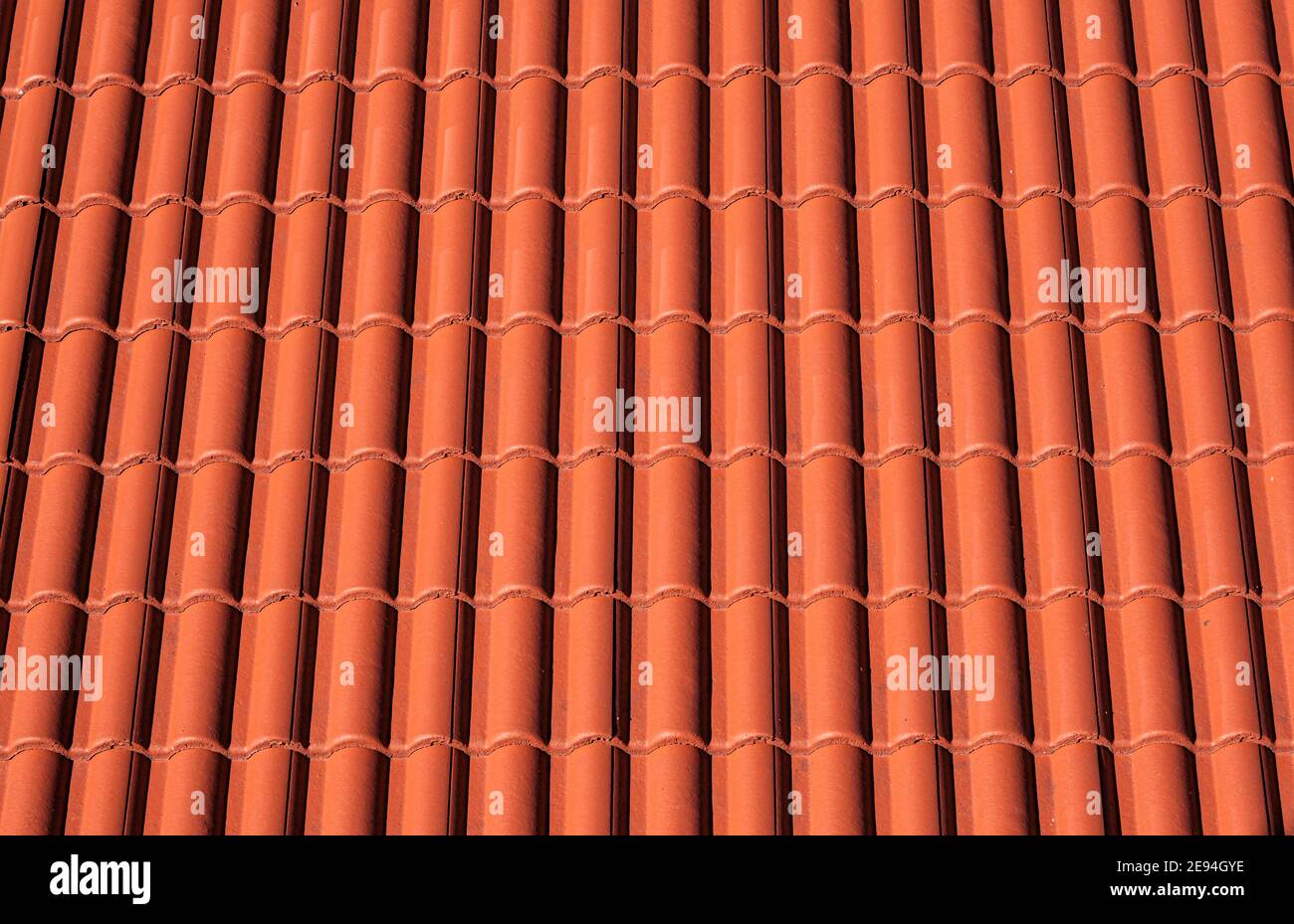 red tiles roof for background Stock Photo - Alamy