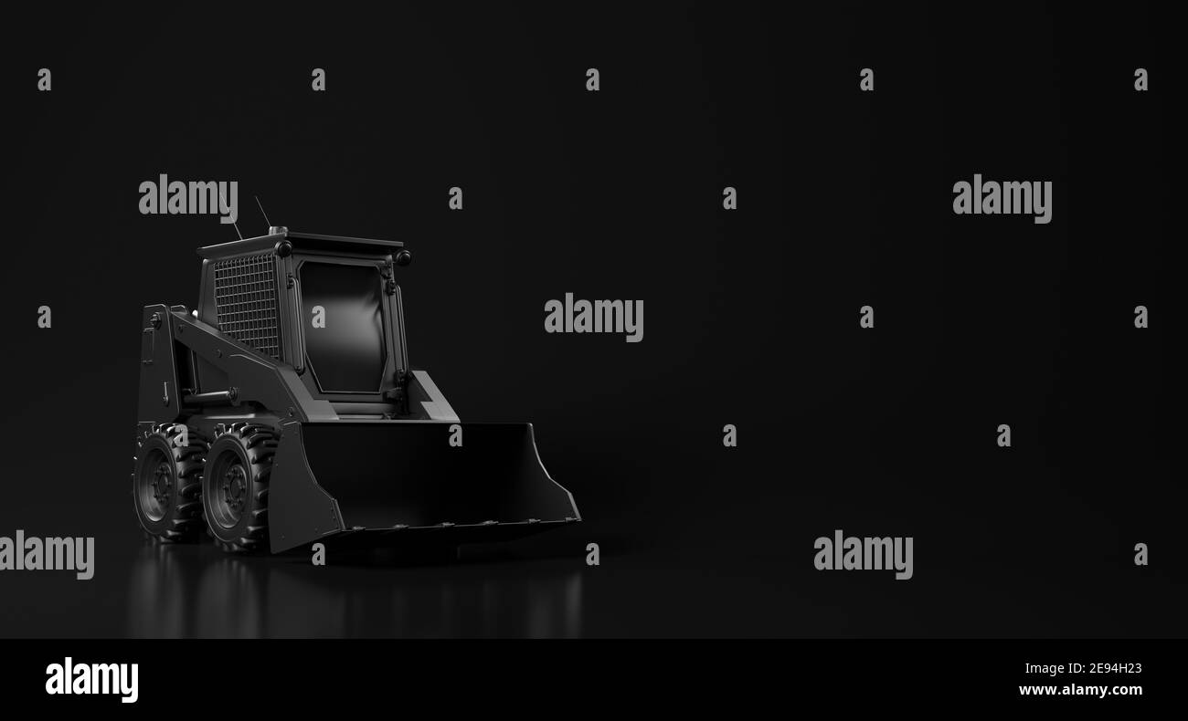 Backhoe loader Black and White Stock Photos & Images - Alamy