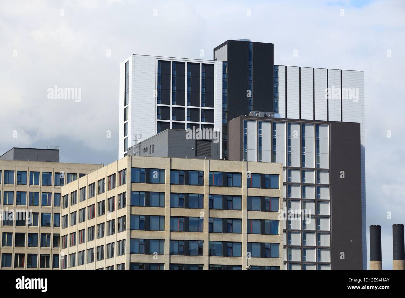 LEEDS, UK - JULY 12, 2016: Leeds Beckett University in the UK. The ...