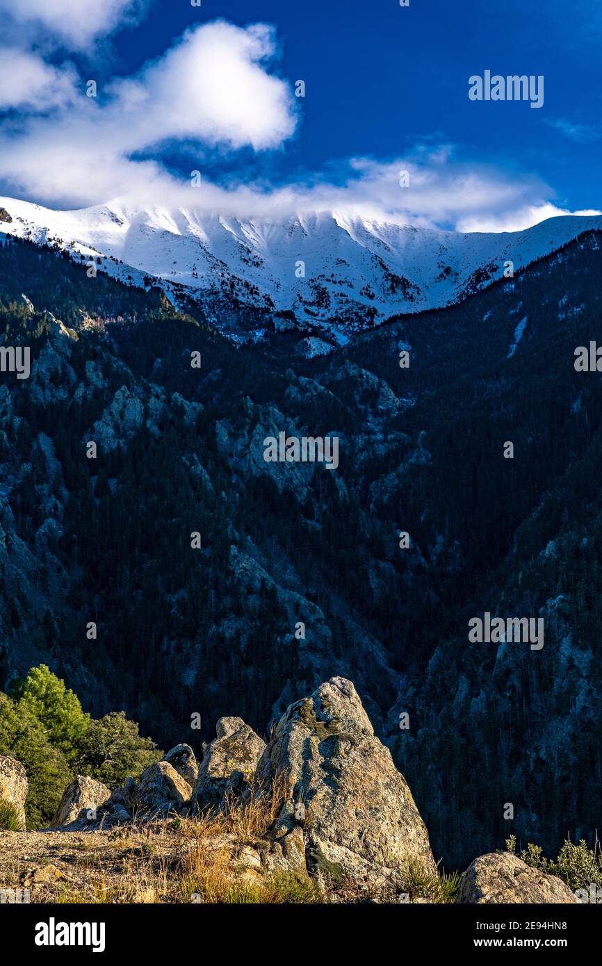 Pic de Canigou, Pyrenees Orientales, France Stock Photo - Alamy