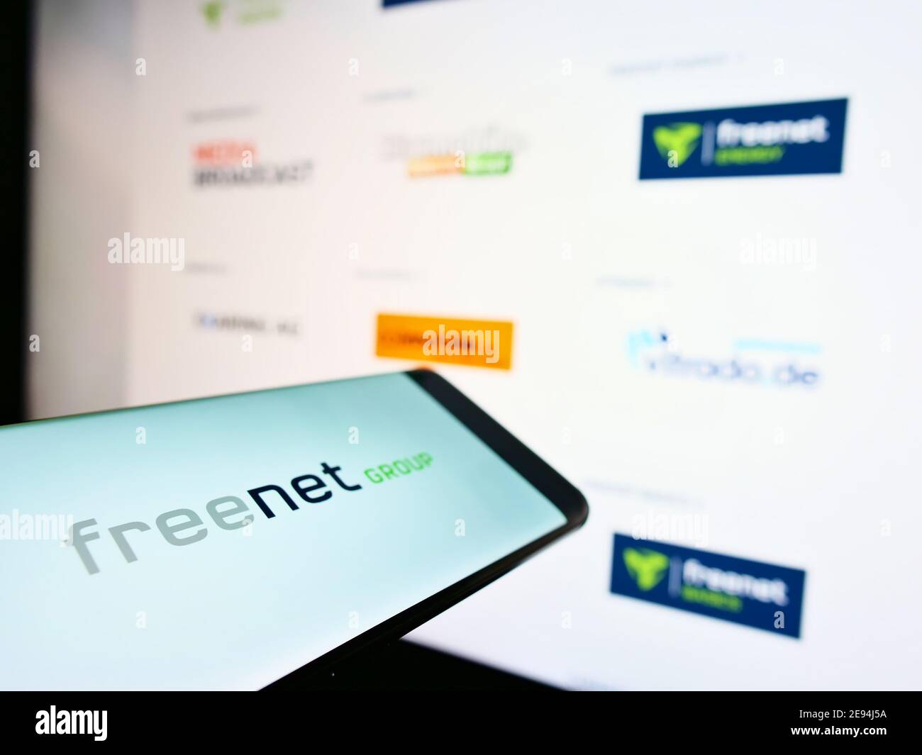 Freenet logo hi-res stock photography and images - Alamy
