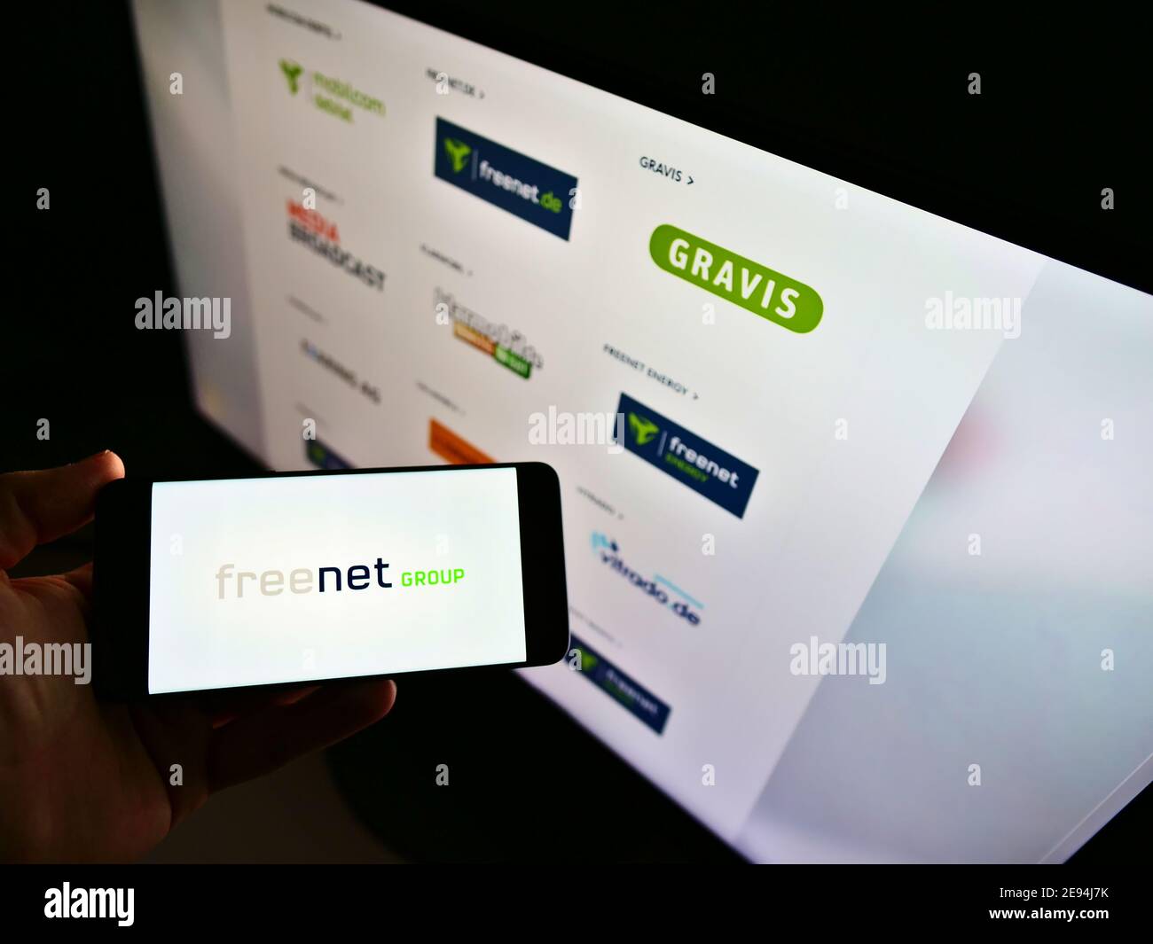 Mobilcom logo hi-res stock photography and images - Alamy