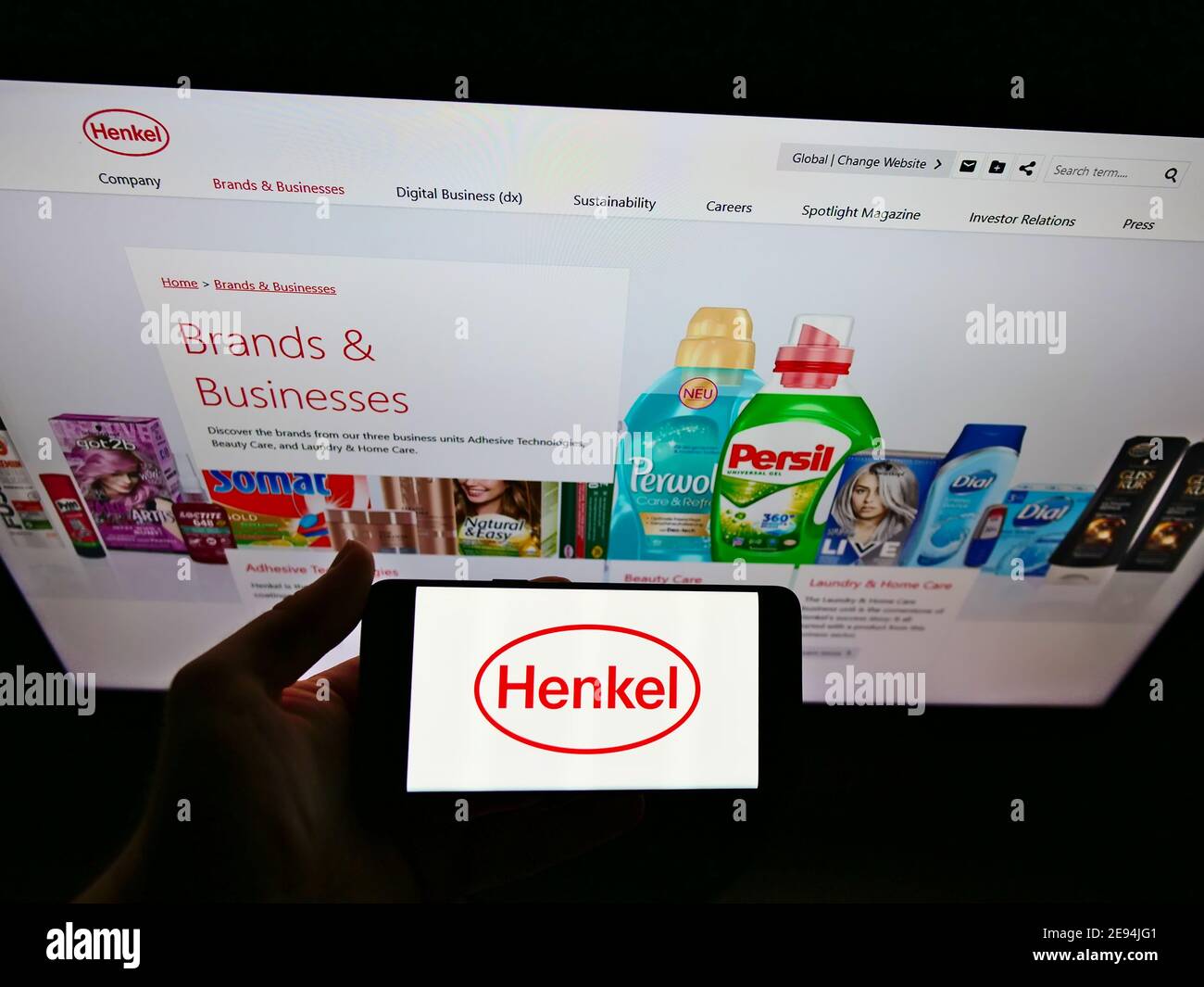 Henkel hi-res stock photography and images - Alamy