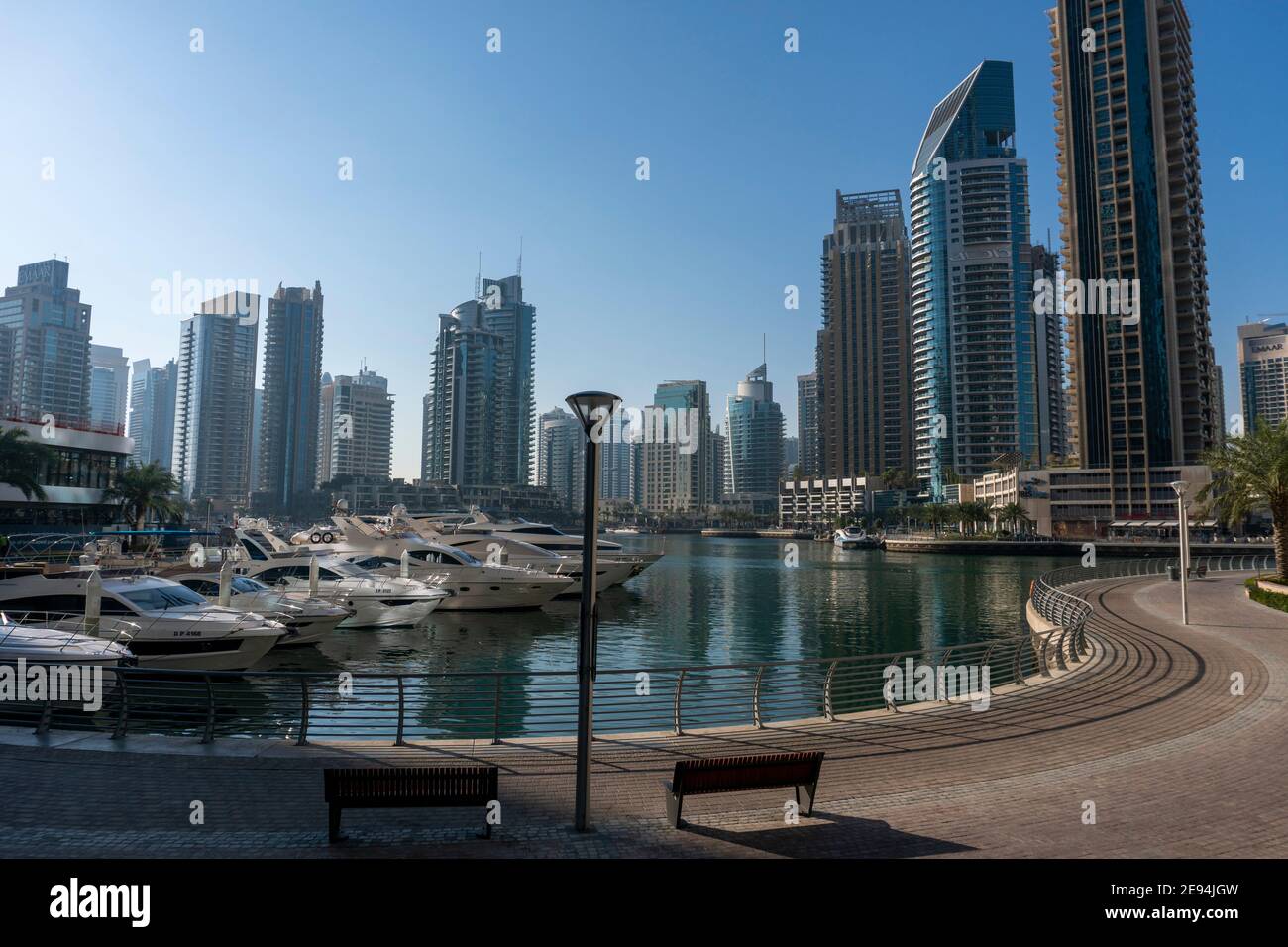Marina channel dubai hi-res stock photography and images - Alamy