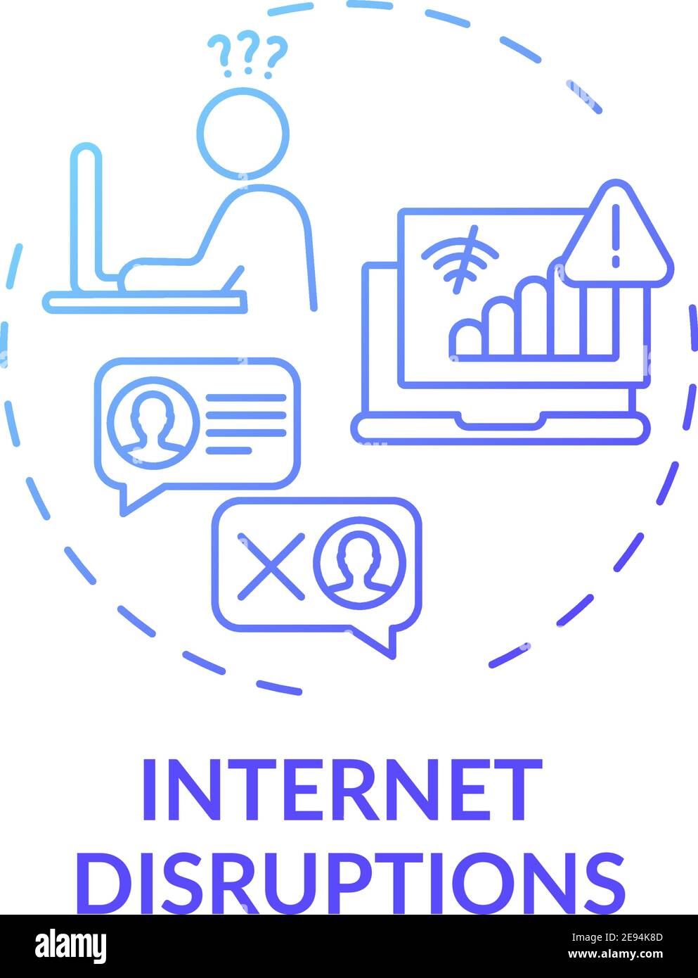 Network disruptions hi-res stock photography and images - Alamy