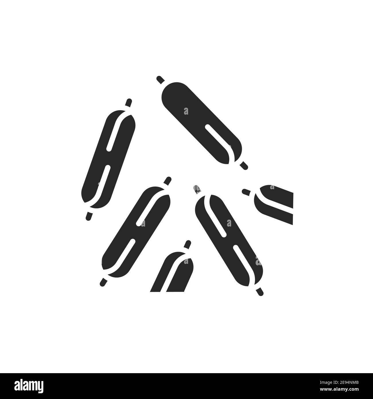 Fennel black glyph icon. Spices, seasoning. Vector illustration Stock ...