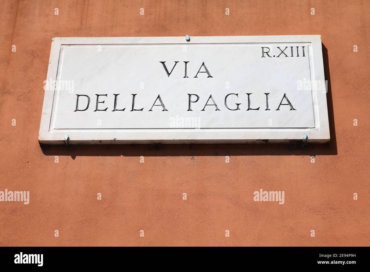 Via della pigna hi-res stock photography and images - Alamy
