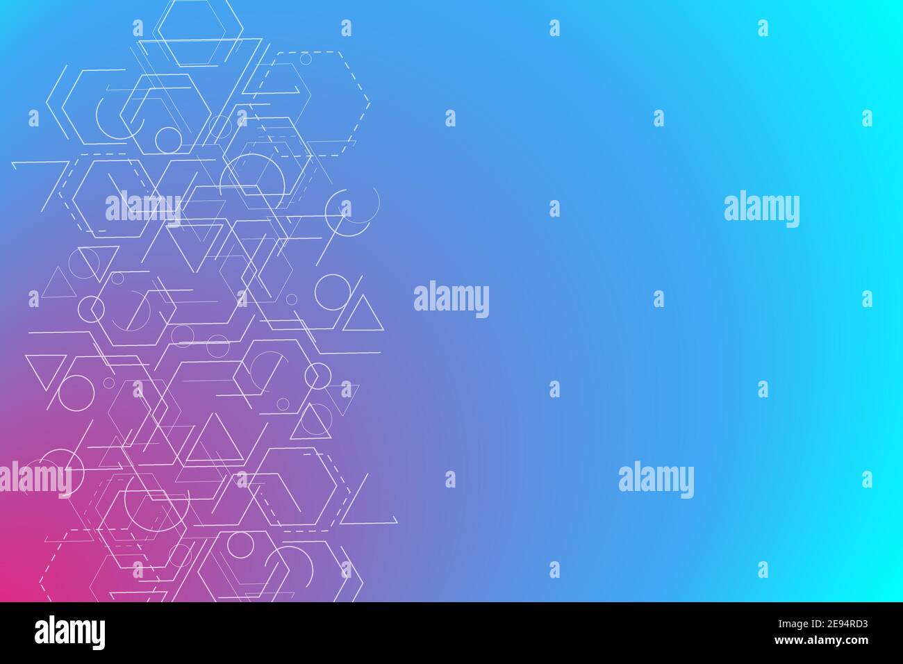 Technology Structure Molecular Connect Elements Connection With