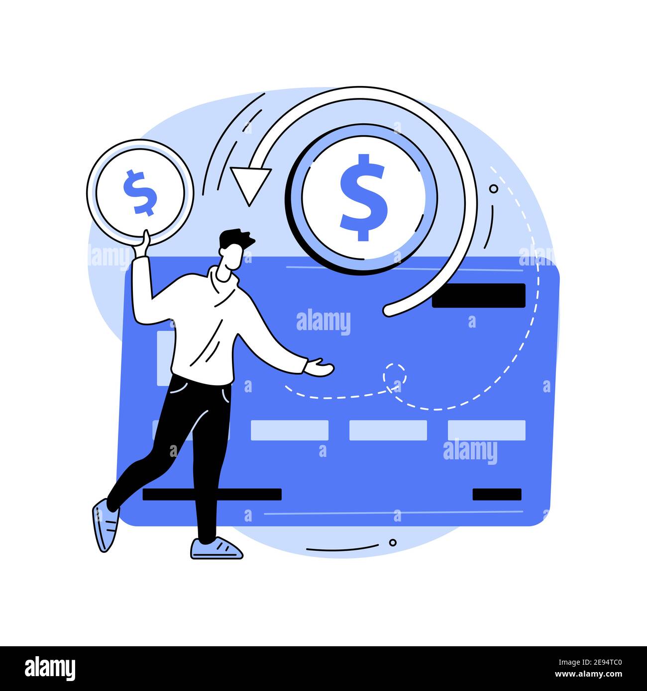 Chargeback abstract concept vector illustration Stock Vector Image ...