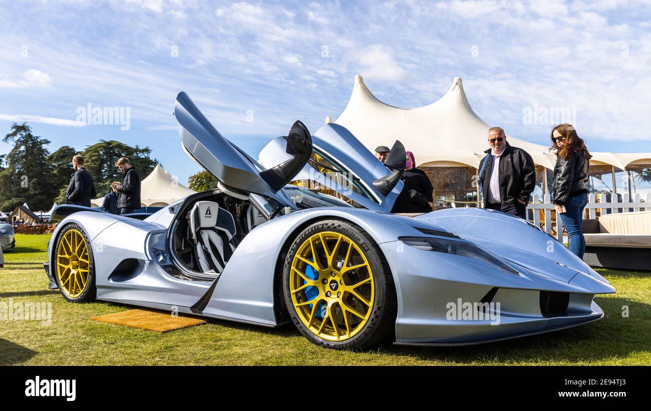 Aspark Owl all-electric Japanese hypercar on show at the Concours d ...